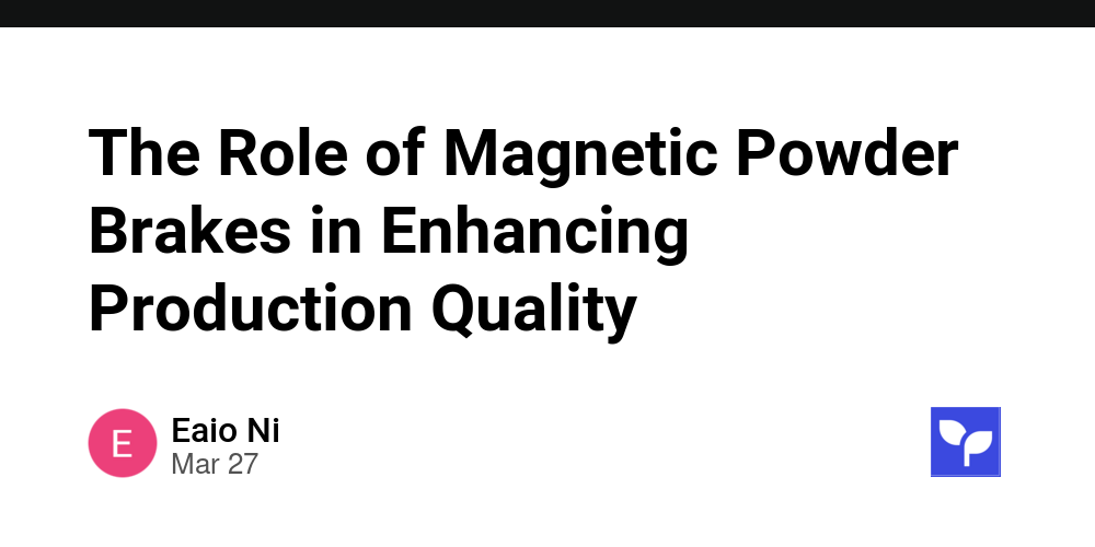 The Role of Magnetic Powder Brakes in Enhancing Production Quality ...