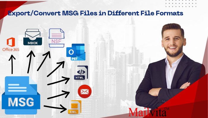How to Export/Convert MSG Files in Different File Formats? - Goglides Dev 🌱