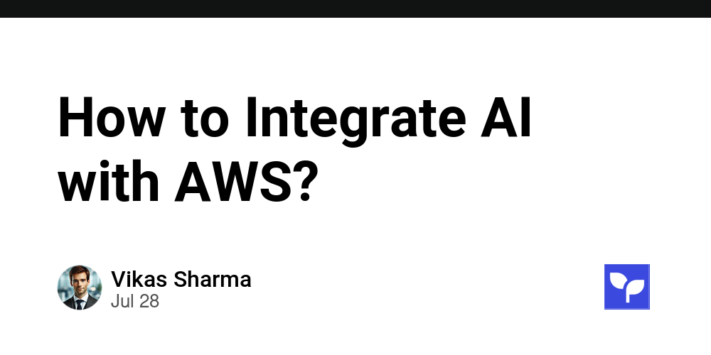 How to Integrate AI with AWS? - Goglides Dev 🌱